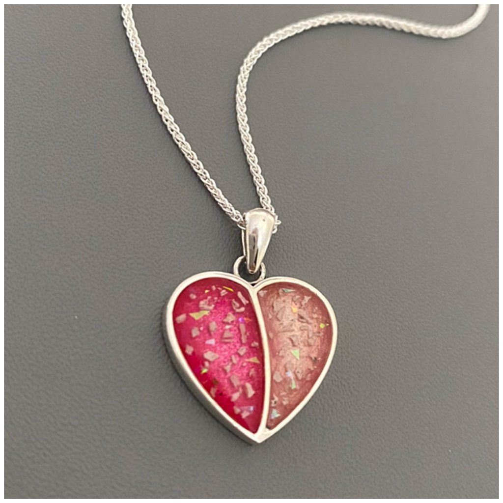 Split Heart Pendant – Sparkle & Co